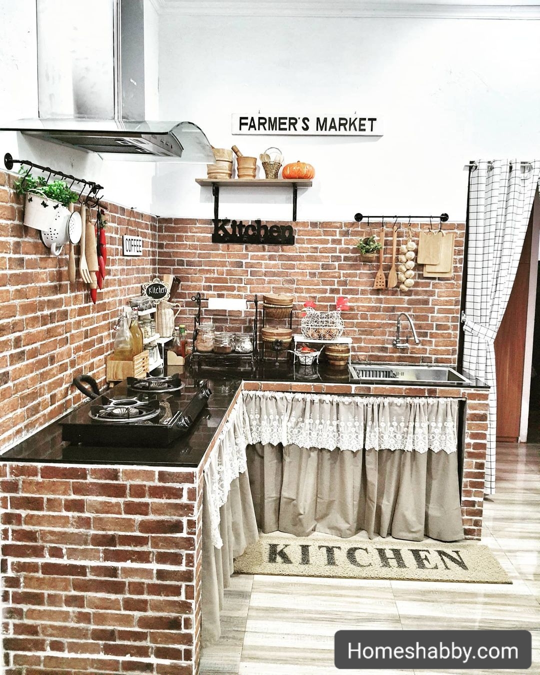Kitchen Set Motif Bata ? Yuk Cek Penjelasan Detailnya Disini